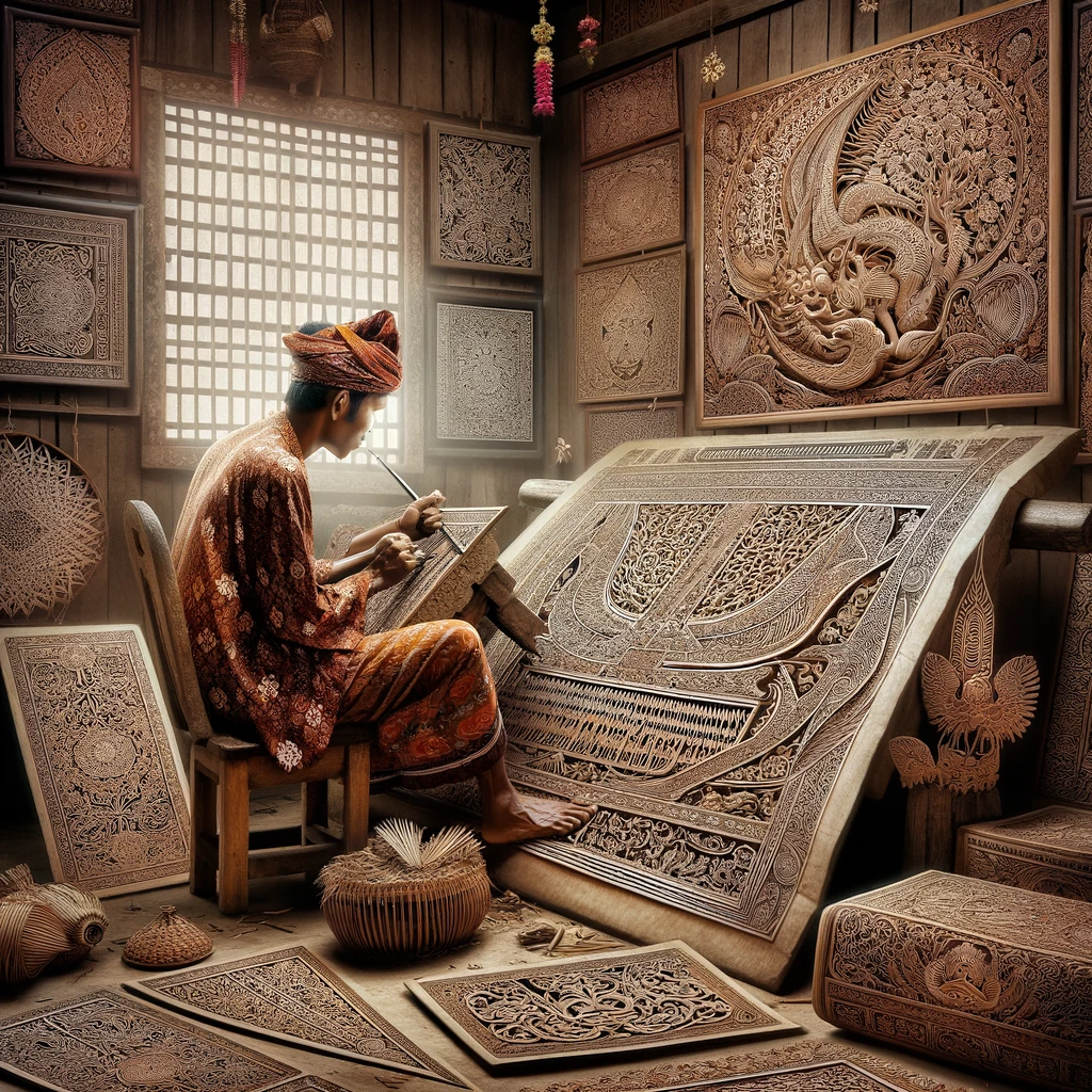 Seni Lontar: Karya Seni Khas Nusantara yang Makin Langka - Kreasi Vortixel