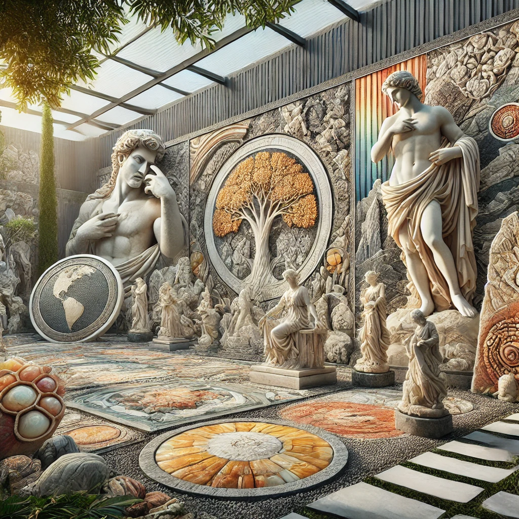 Karya Seni dari Batu Alam: Kreativitas yang Bikin Takjub - Kreasi Vortixel