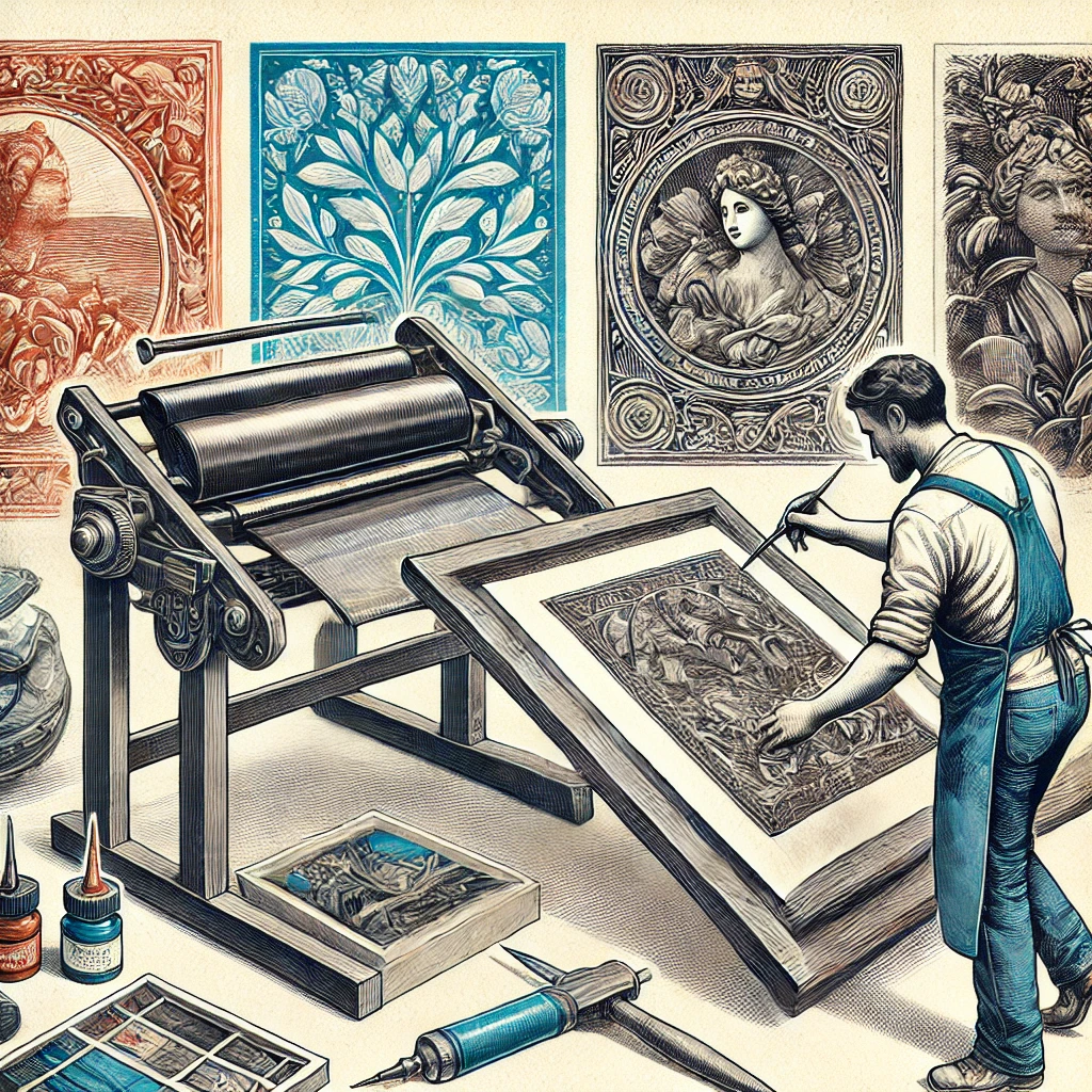 Teknik Gravure dalam Seni Cetak: Mengukir Keindahan Detail - Kreasi ...