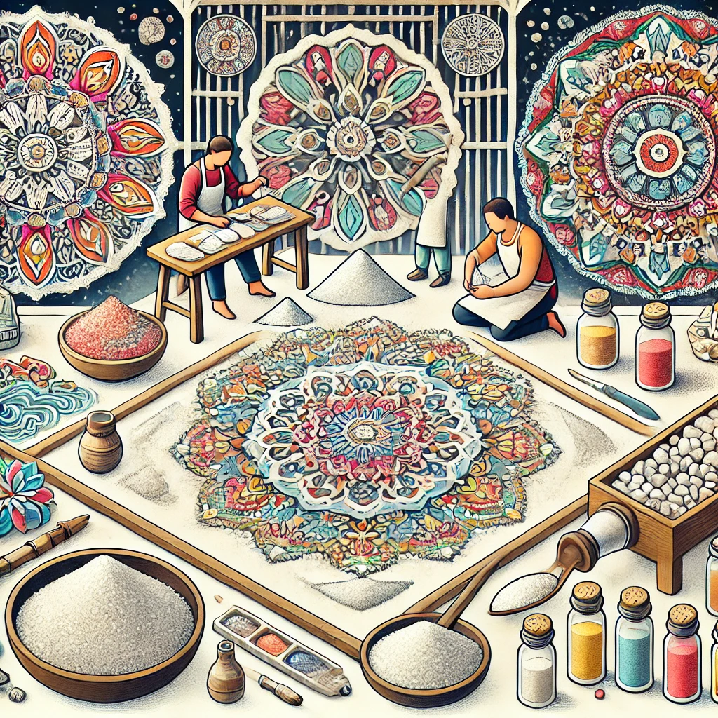 Eksplorasi Seni Garam: Keindahan di Butiran Halus - Kreasi Vortixel