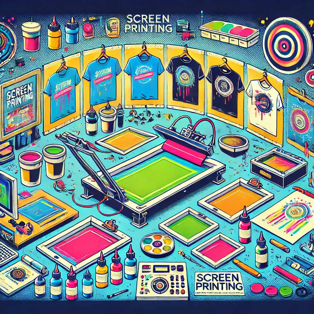 Seni Cetak Sablon: Proses dan Kreasi - Kreasi Vortixel