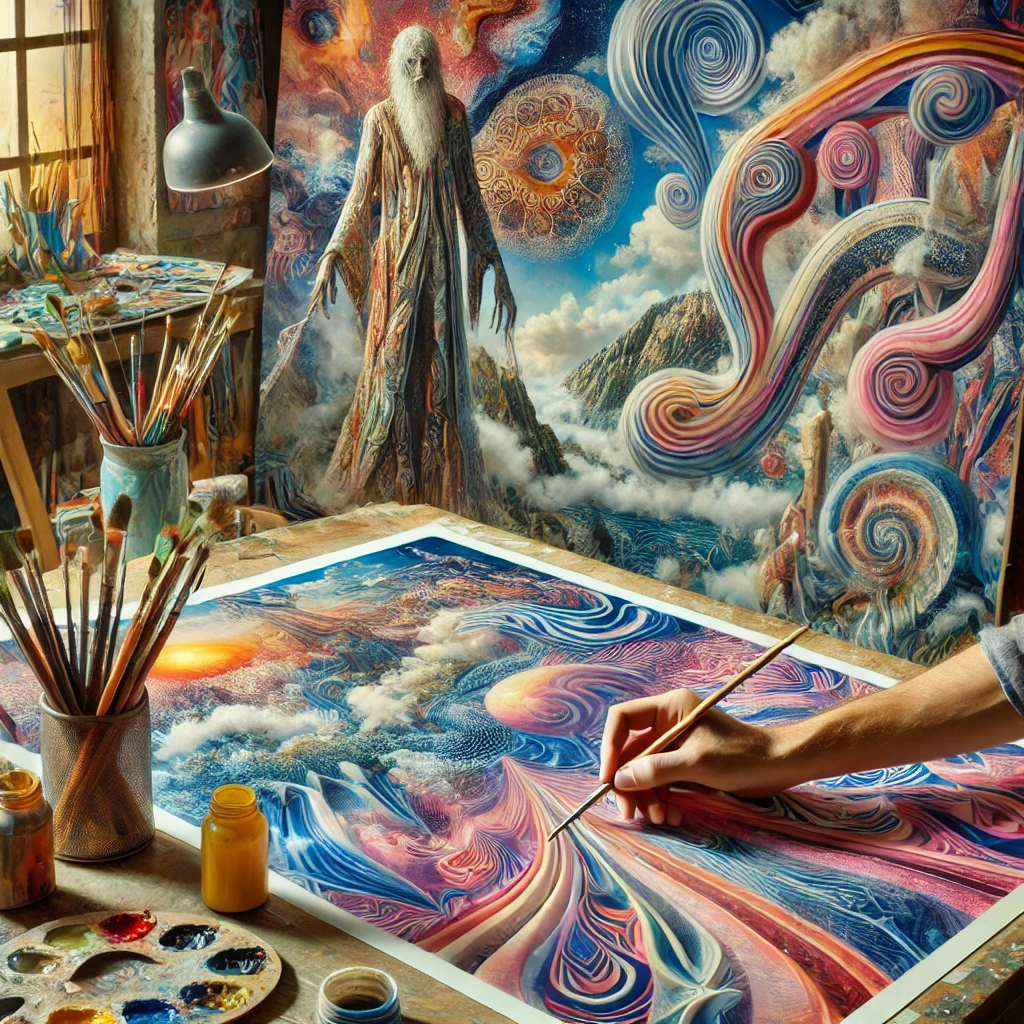 Teknik Decalcomania dalam Seni Surrealisme: Kreatif Tanpa Batas ...