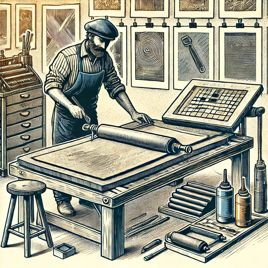 Teknik Lithography dalam Seni Grafis: Seni Cetak yang Elegan - Kreasi ...