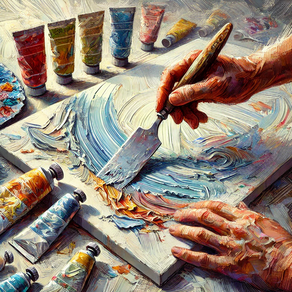 Teknik Knife Painting: Bikin Lukisan Jadi Lebih Hidup dan Ekspresif ...