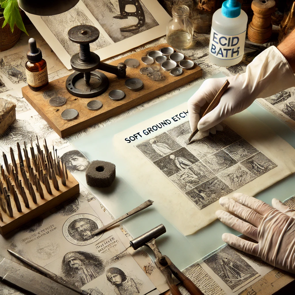 Teknik Soft Ground Etching: Kreatif dan Detail dalam Seni Cetak ...